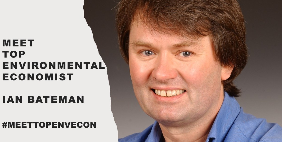 #MeetTopEnvEcon – Ian Bateman – ingmar schumacher