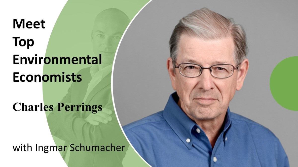 #MeetTopEnvEcon – Charles Perrings – ingmar schumacher